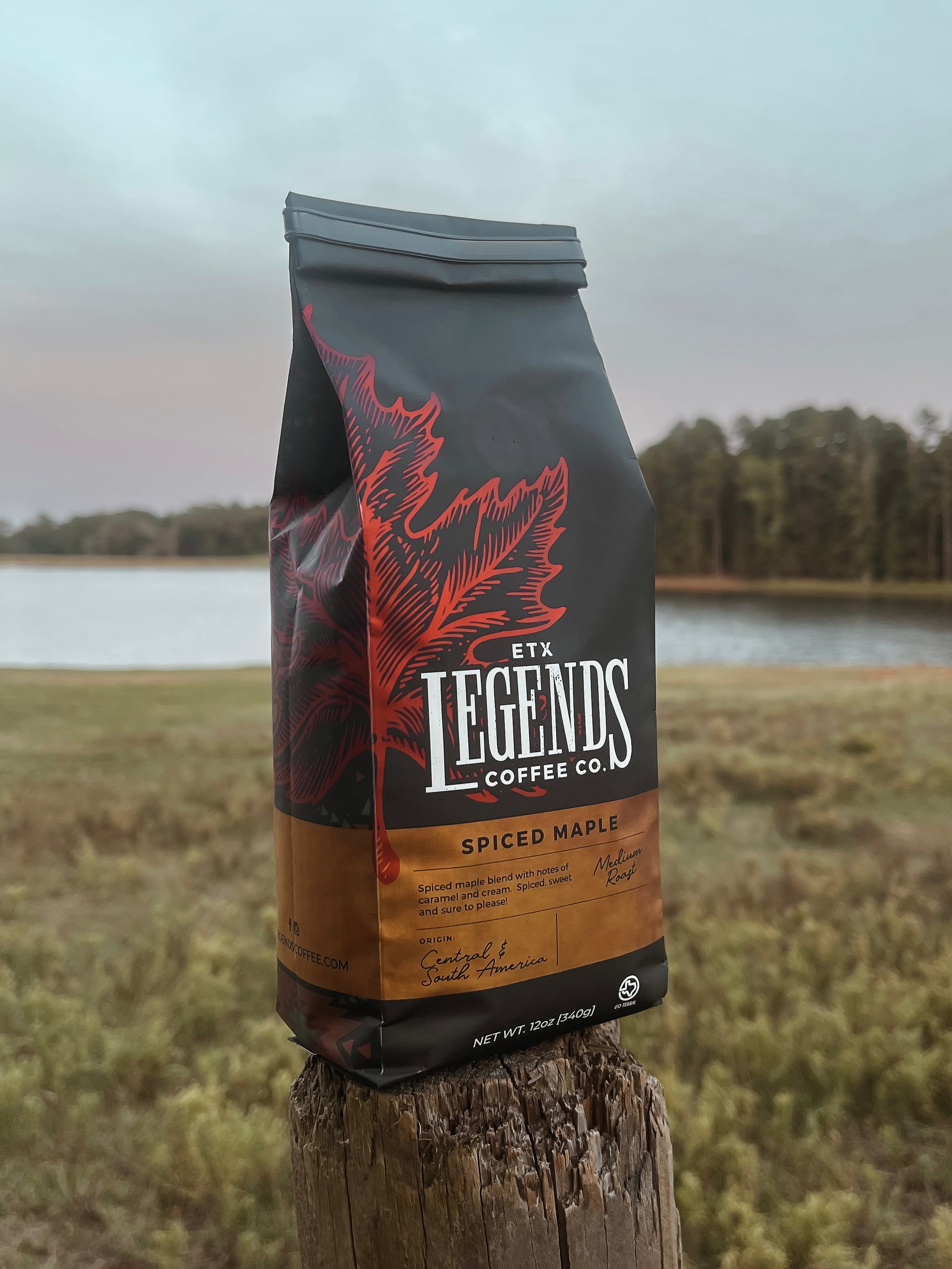 "SPICED MAPLE" Flavored Roast – ETX Legends Coffee Co.