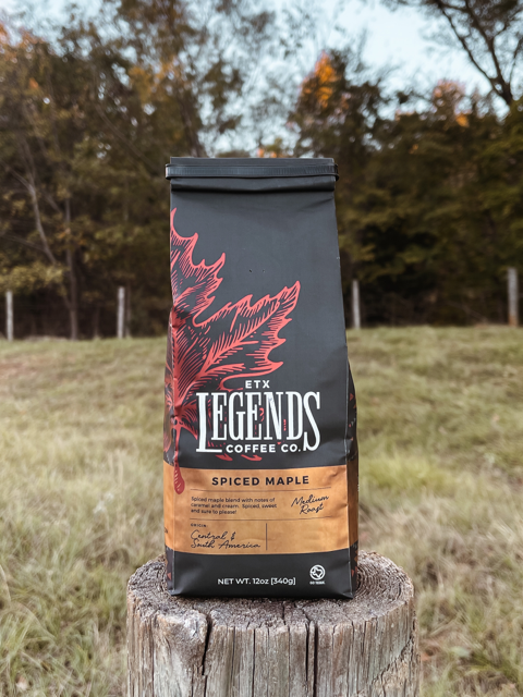 "Spiced Maple" Flavored Roast – ETX Legends Coffee Co.